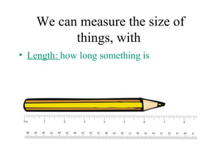 S1 w2 lesson 2 - measuring and 5 senses - from milan | PPT