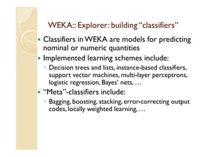 Weka | PDF