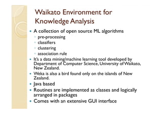 Weka | PDF