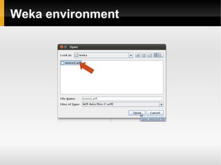 Weka - Data mining tool - Feature Extraction | PPT