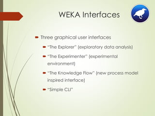 Weka | PPTX | Computing | Technology & Computing