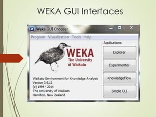 Weka | PPTX | Computing | Technology & Computing