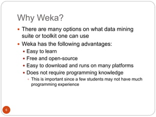 Introduction to Weka and Preprocessing.ppt
