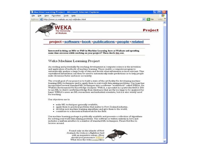 Weka tutorial | PPT