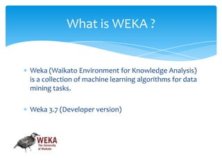 Incremental Learning using WEKA | PPTX