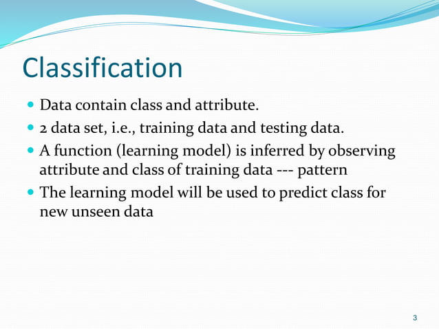 Weka library, JAVA | PPT