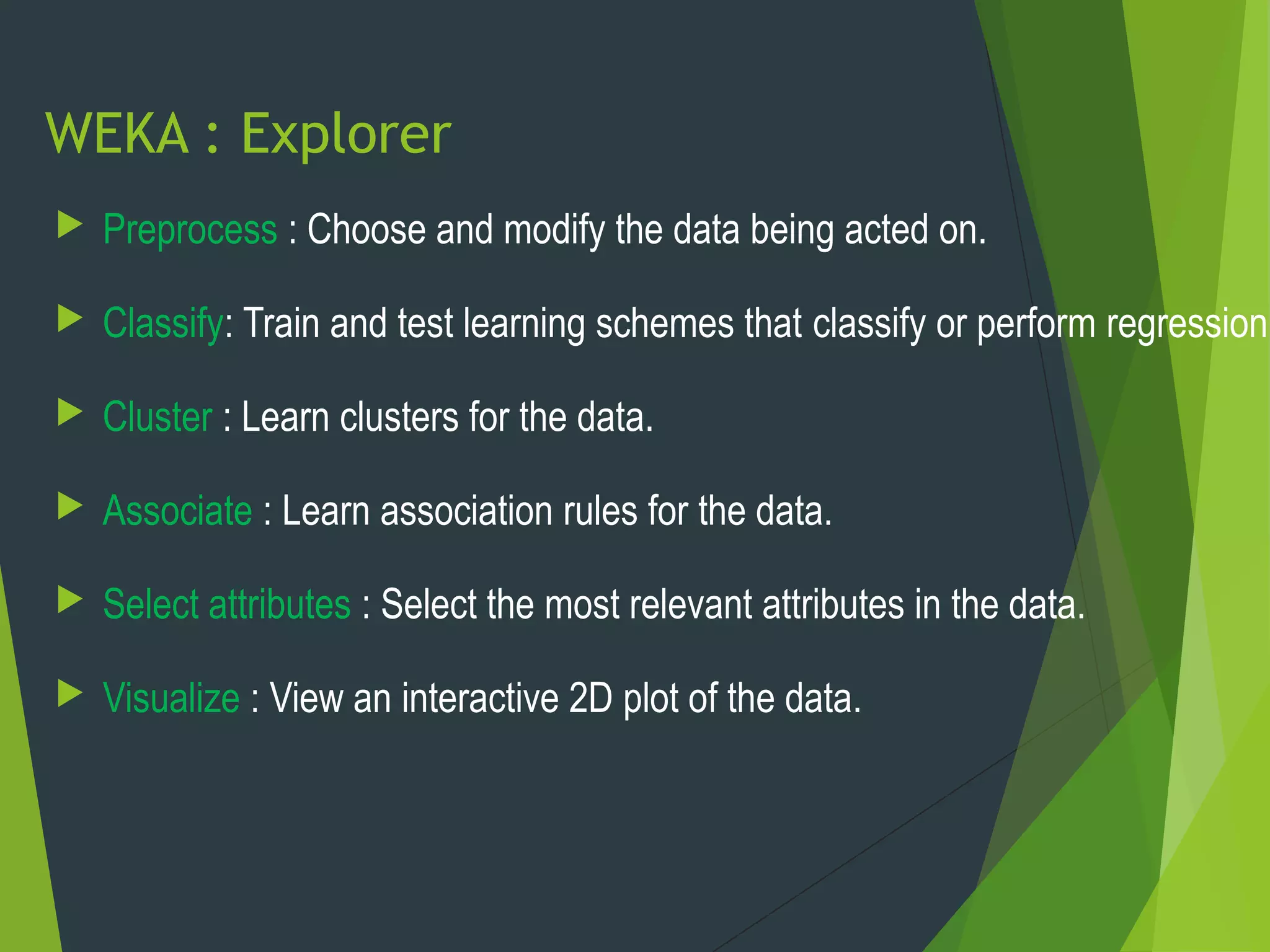 Data Mining With Weka Application Ppt