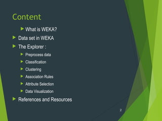 data mining with weka application | PPT