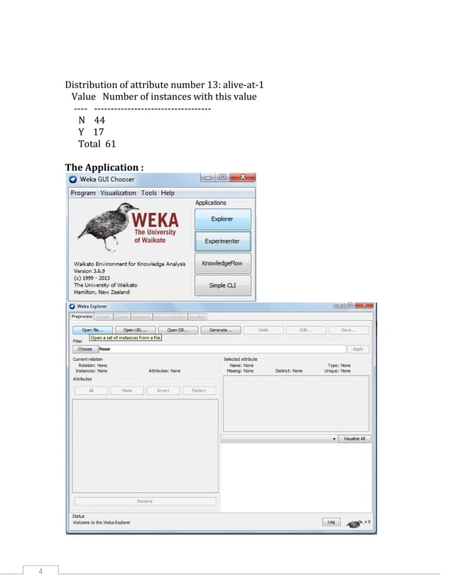 Weka project - DataMining | PDF