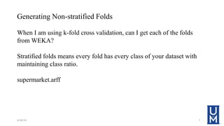 Weka tutorial | PPTX