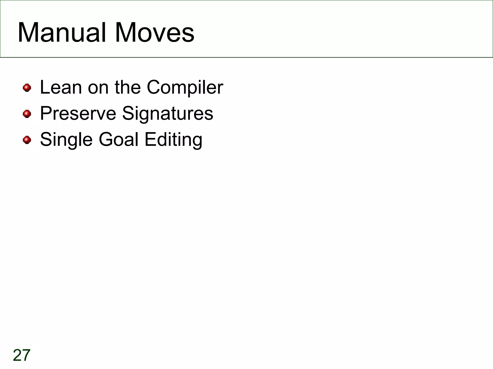Working Effectively With Legacy Code | PPT