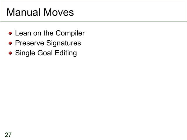 Working Effectively With Legacy Code | PPT