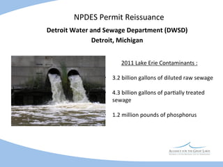Advocating Water Quality Improvement in Detroit | PDF