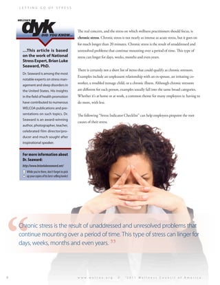 Welcoa letting go_of_stress | PDF