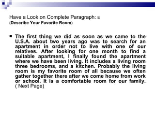 How to Write a Good Pargraph/ Article | PPT