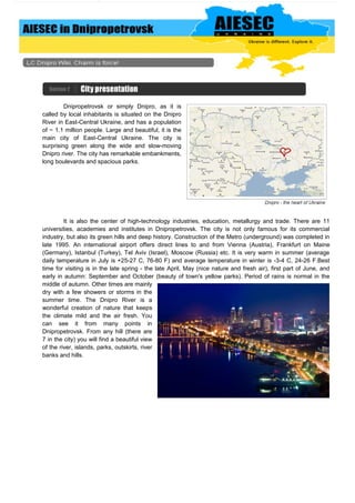 Welcome to Dnipropetrovsk | PDF