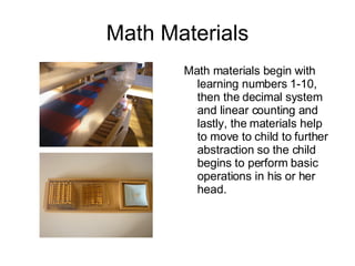 Introduction to the Montessori Method in the Primary Classroom | PPT ...