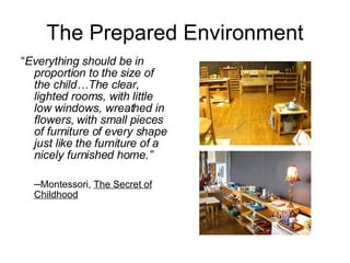 Introduction to the Montessori Method in the Primary Classroom | PPT