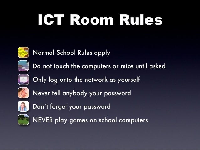 Welcome, rules and expectations.