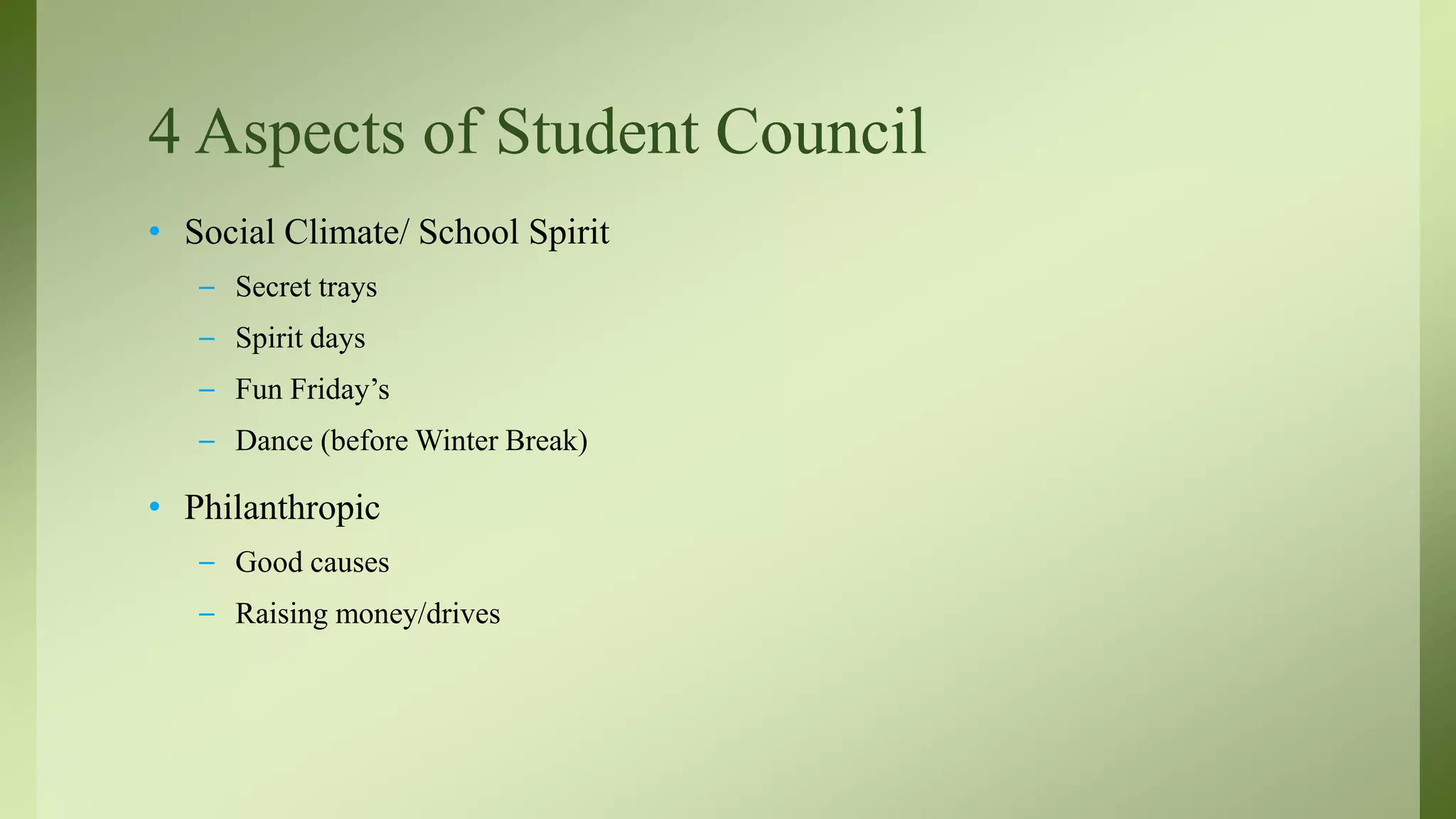 Student Council presentation | PPTX