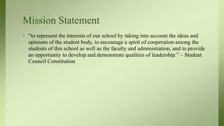 Student Council presentation | PPTX