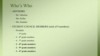Student Council presentation | PPTX