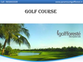 paramount golf foreste | PPTX