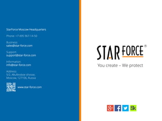 About StarForce Technologies | PPTX