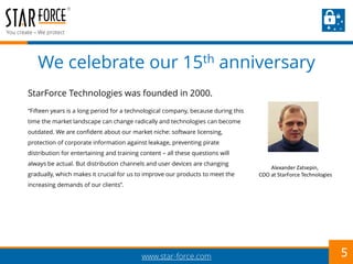 About StarForce Technologies | PPTX