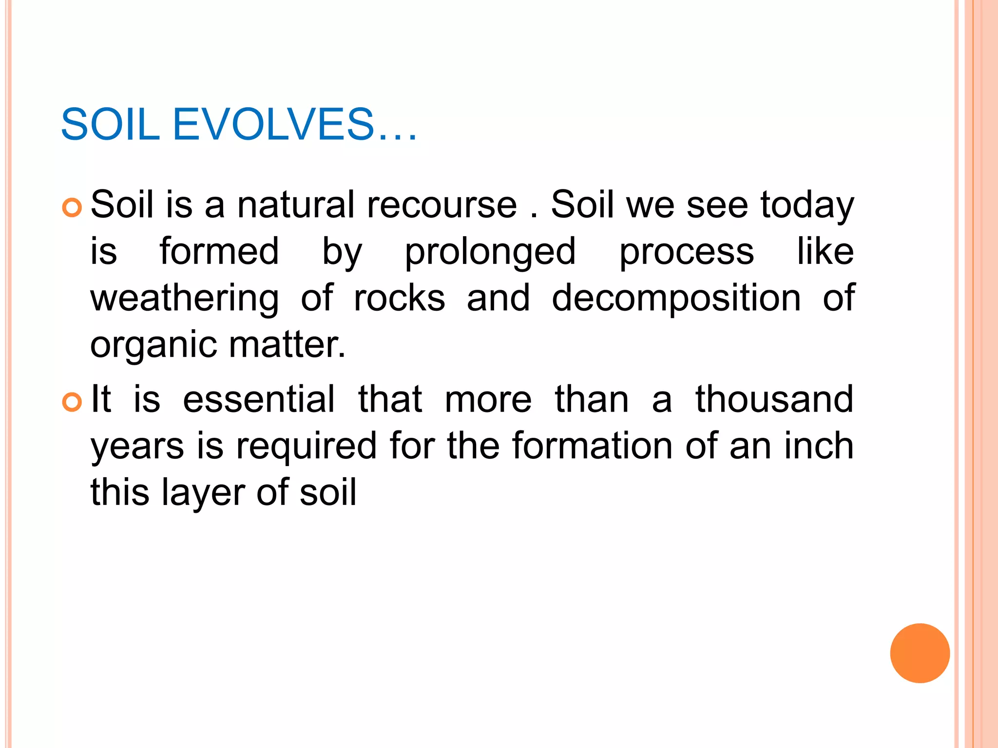Soil - Presentation | PPTX