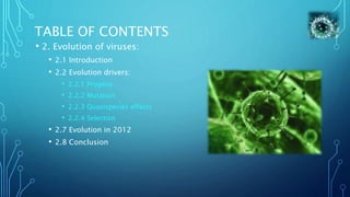 Viruses origin and Evolution | PPTX