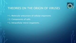 Viruses origin and Evolution | PPTX