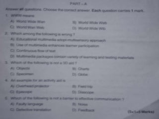 types of test items | PPTX