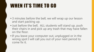 Welcome to Our Class | PPTX