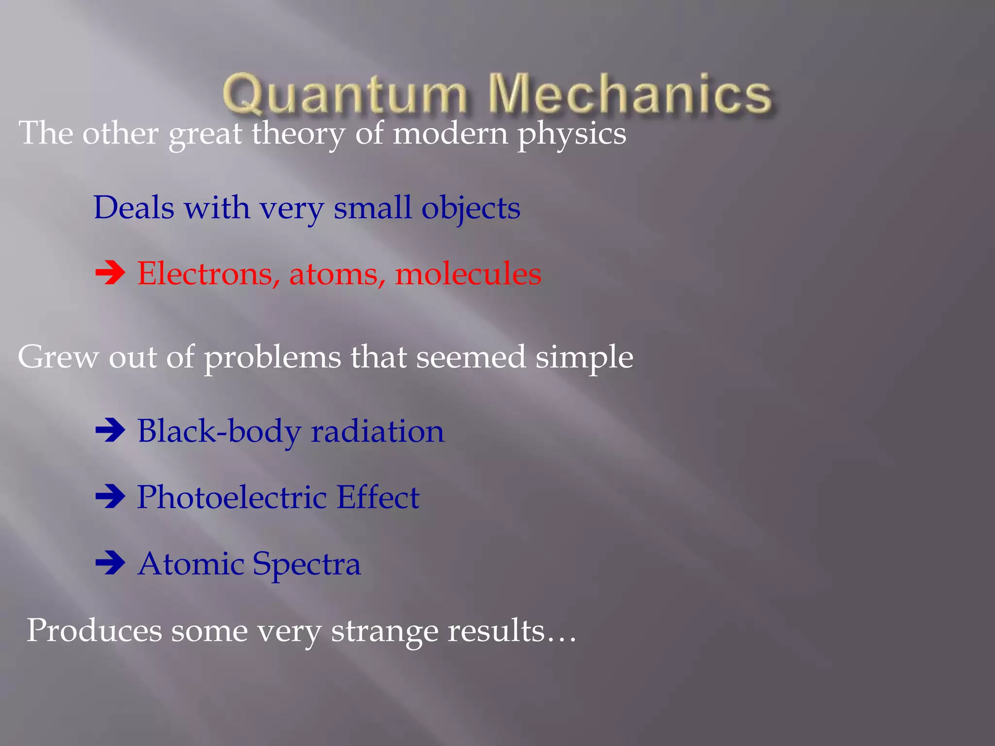 Quantum Physics | PPTX