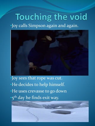 Touching the void | PPTX