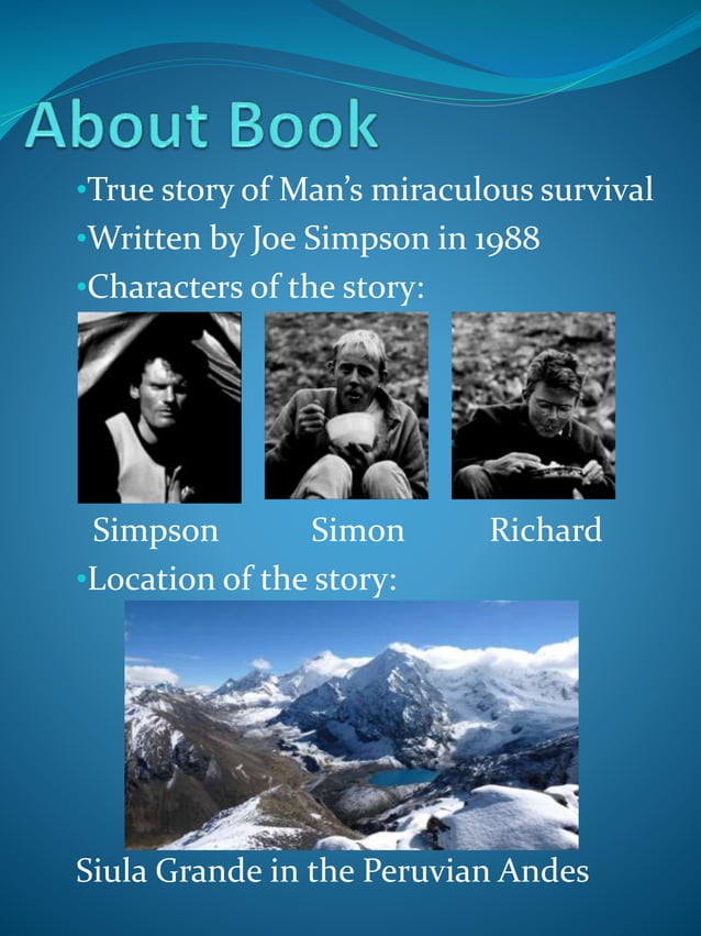 Touching the void | PPTX