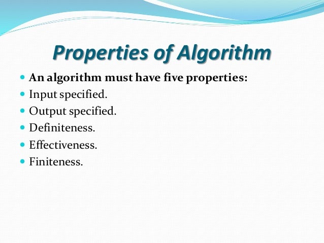 Algorithm