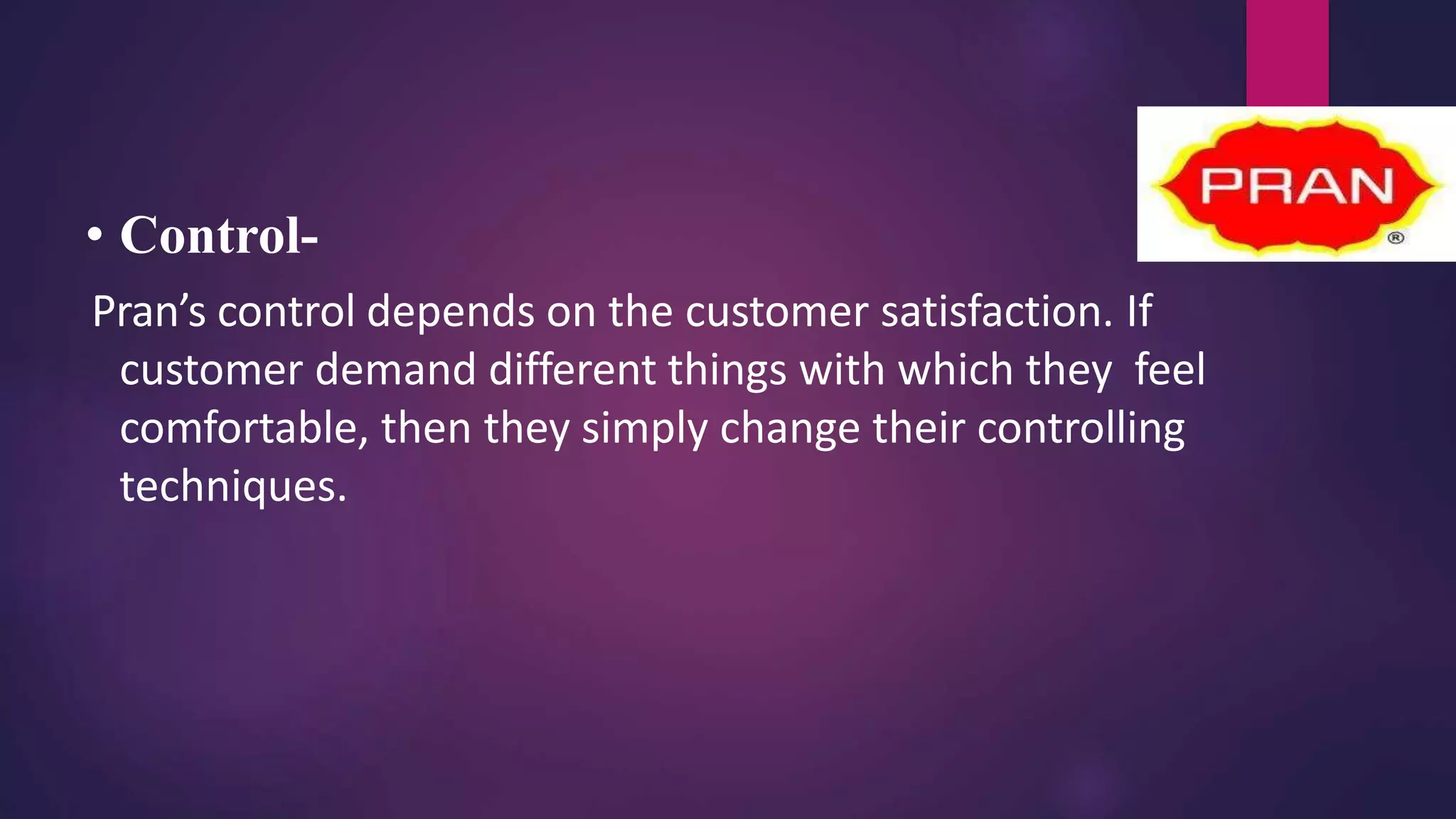 maketing mix of pran drinks | PPTX