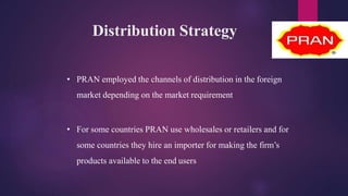 maketing mix of pran drinks | PPTX