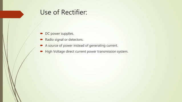Rectifier | PPTX