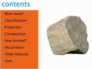 Mudstone Sedimentary Rock