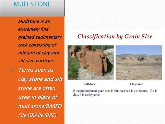 mud stone and white mica | PPT