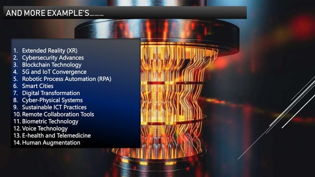 Information and Communication Technology (ICT) is a rapidly evolving ...