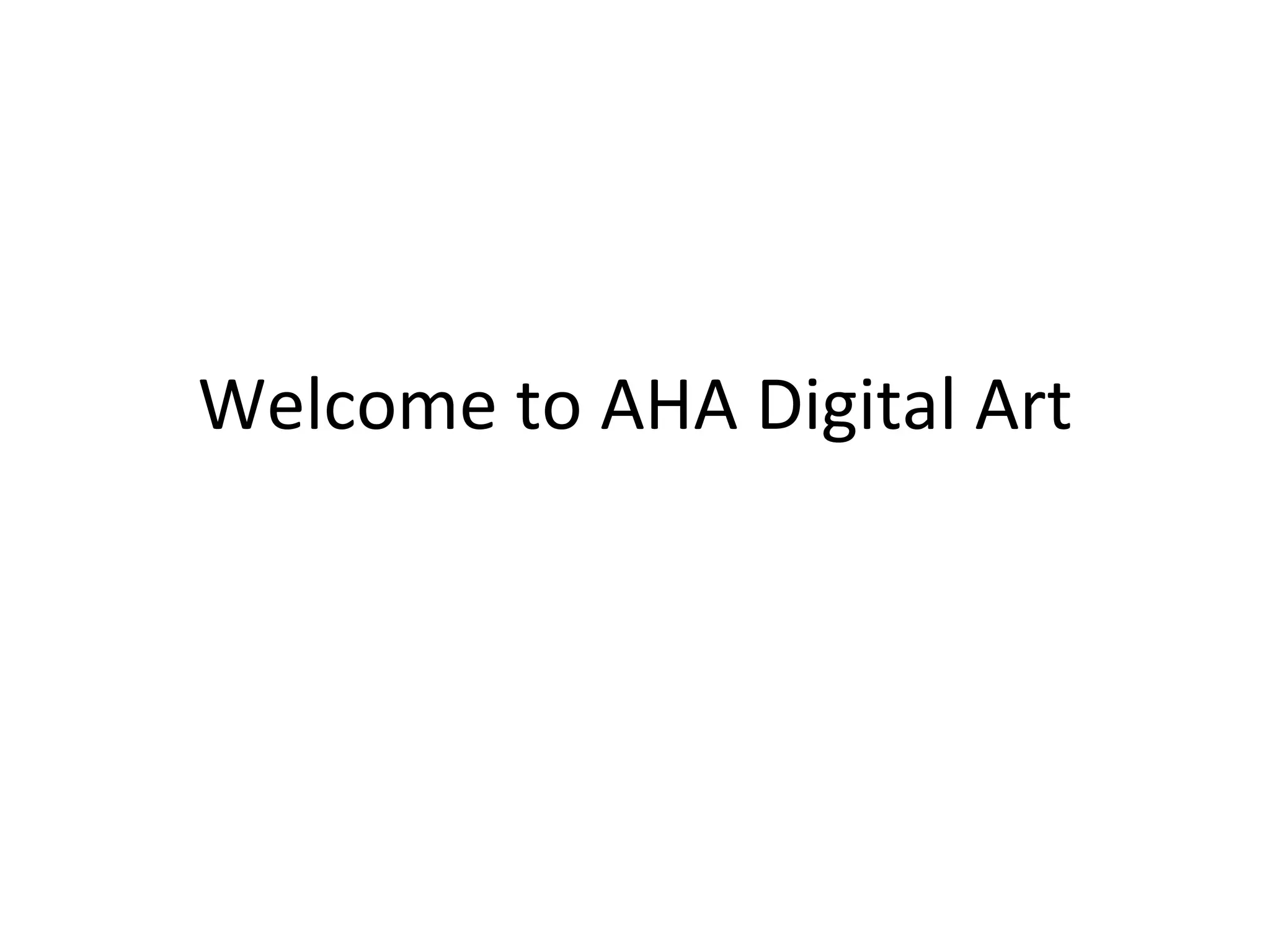 Welcome to AHA Wiki | PPT