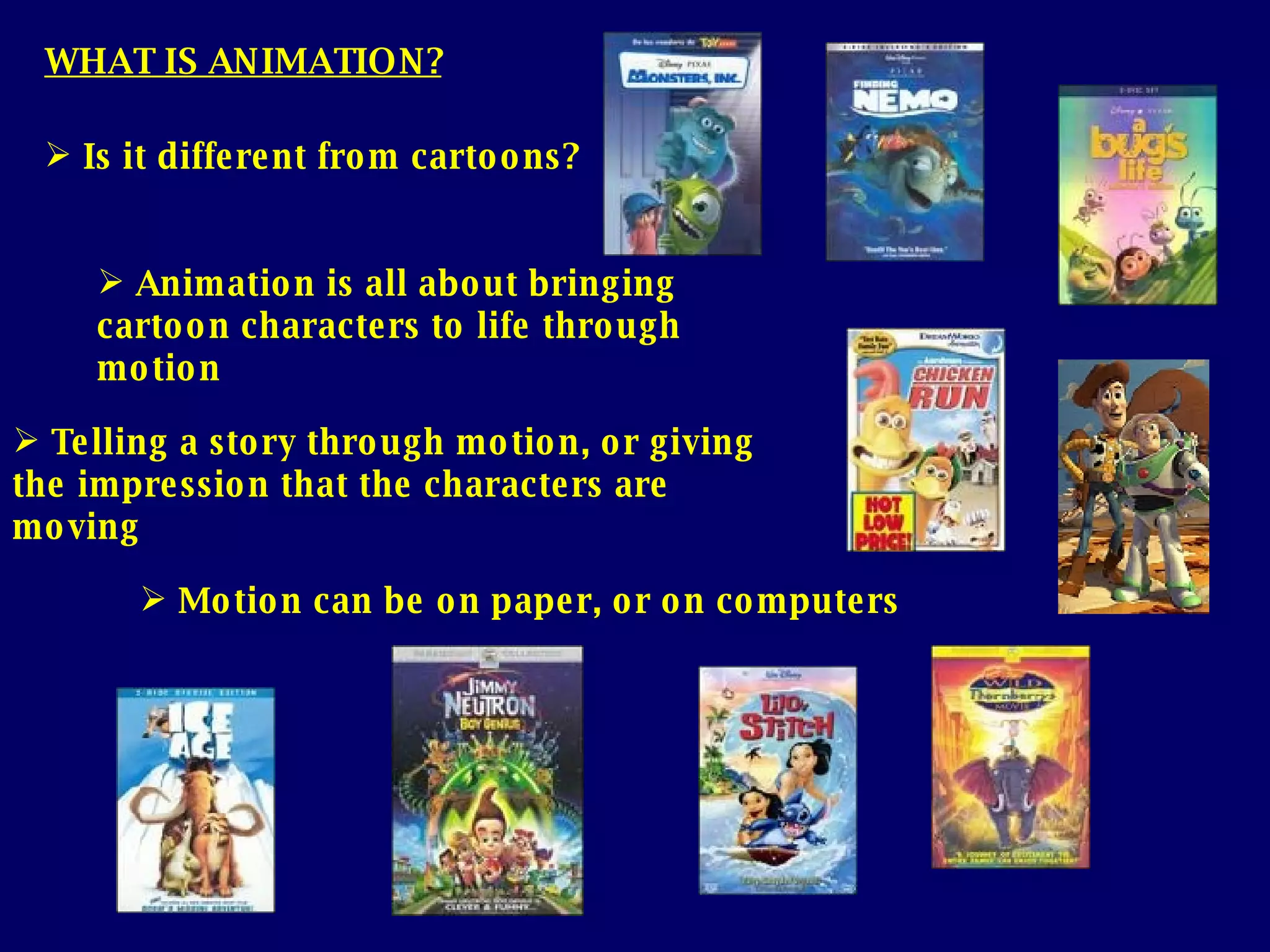 Welcome to Animation Class | PPT