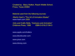 Welcome to Animation Class | PPT