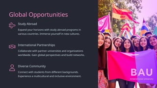 Welcome-to-BAU-International-University. | PPTX