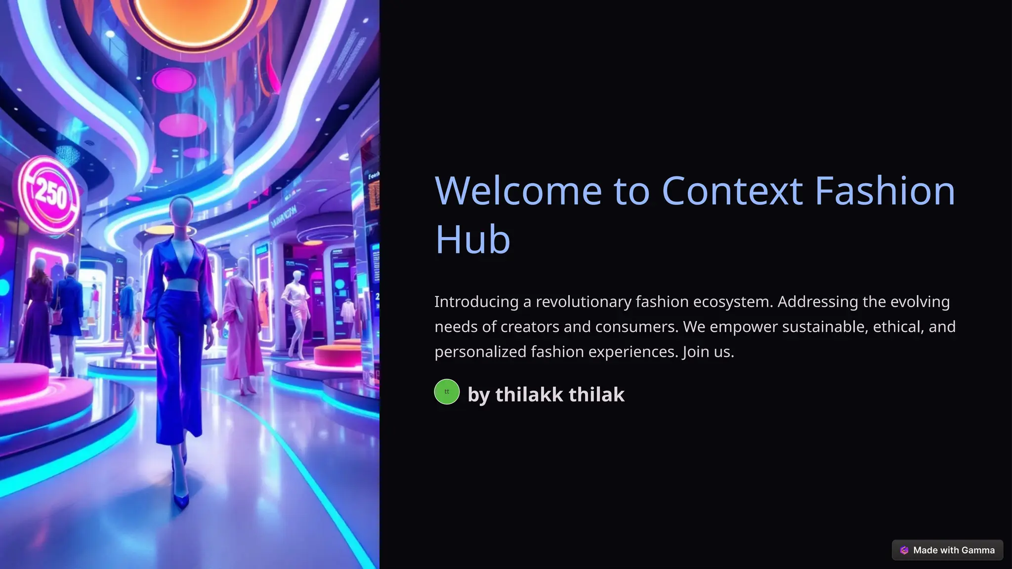 Welcome to the Fashion Hub: Your Ultimate Style Guide | PPTX