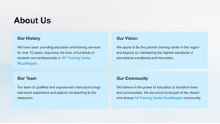 Welcome to DIT Training Center Muzaffargarh | PPTX